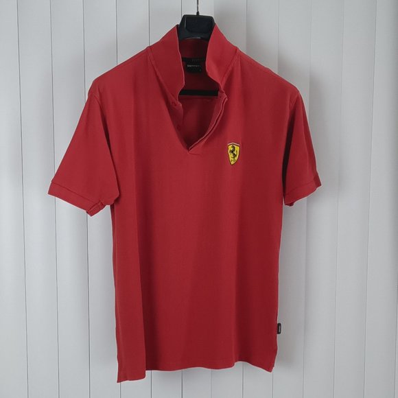 Ferrari | Shirts | Ferrari Mens Polo Shirt | Poshmark